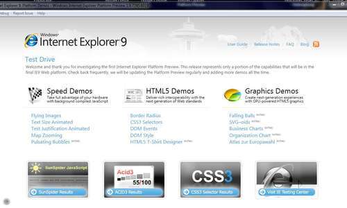 Microsoft mit Vorabversion von Internet-Explorer 9 - connect-professional