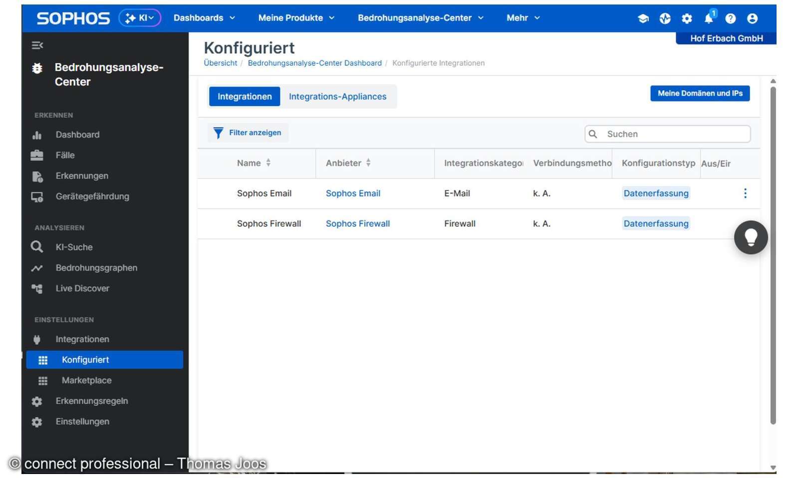 Sophos Intercept X Advanced im Test - connect-professional