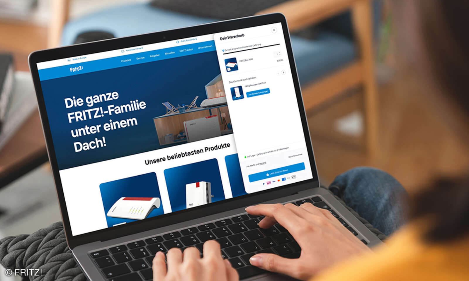 FRITZ! startet eigenen Online-Shop - connect-professional